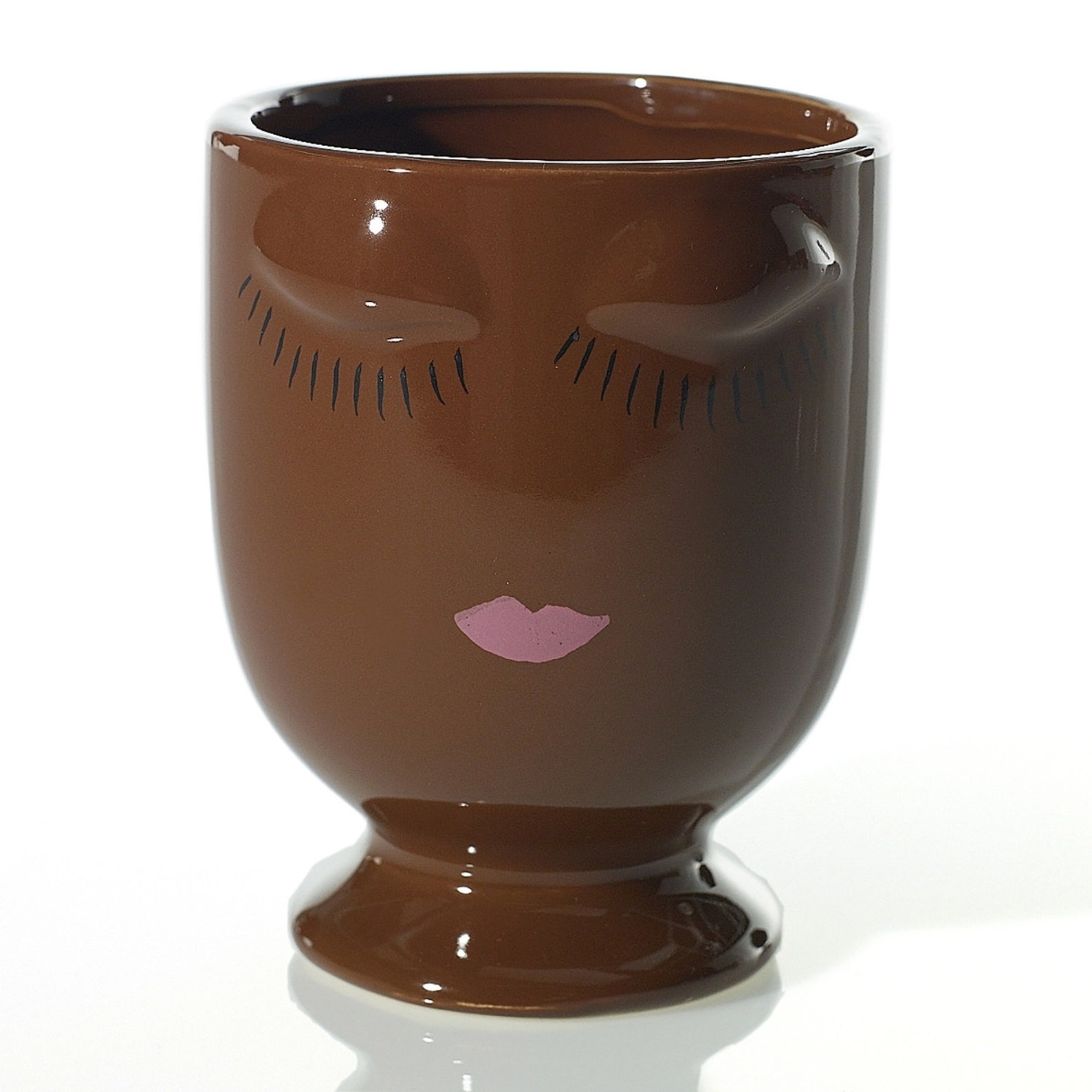 Medium Celfie Vase Face Pot Planter for Cacti or Succulent Plant; Makes ...