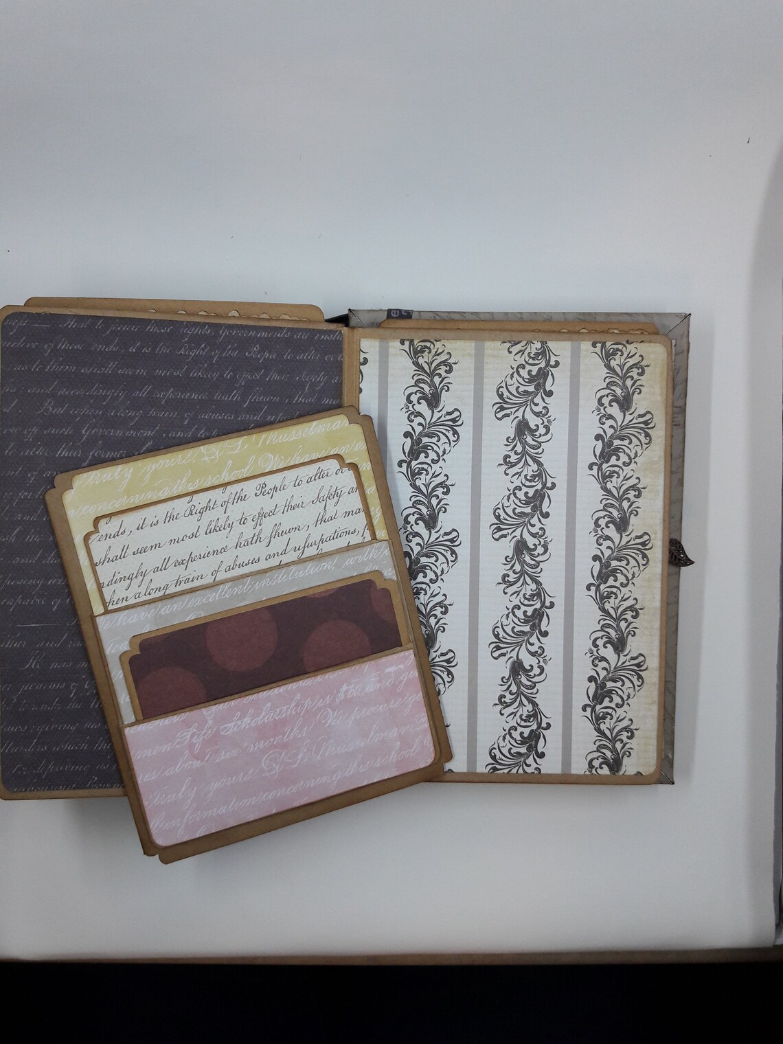 Mini Album CARTE POSTALE Hard Cover 7.75 X 5.75 Gift Scrapbook - Etsy