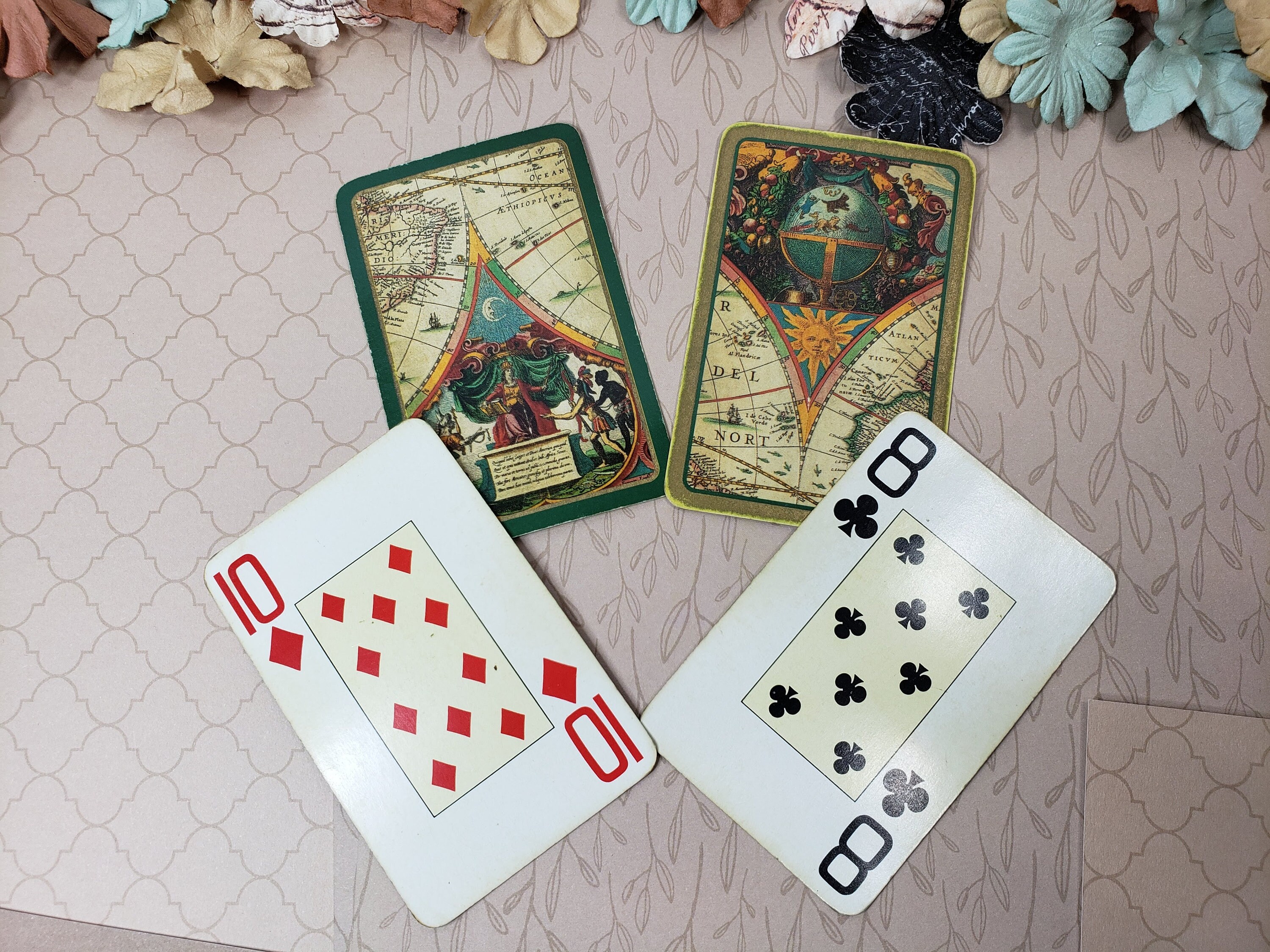 PLAYING CARD BONANZA! 35 Playing Cards for Scrapbooking, Embellishing ...