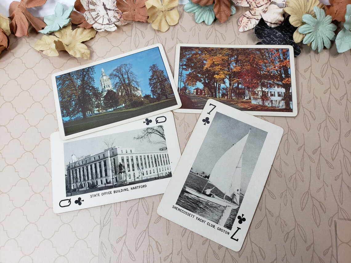 PLAYING CARD BONANZA 35 Playing Cards for Scrapbooking - Etsy