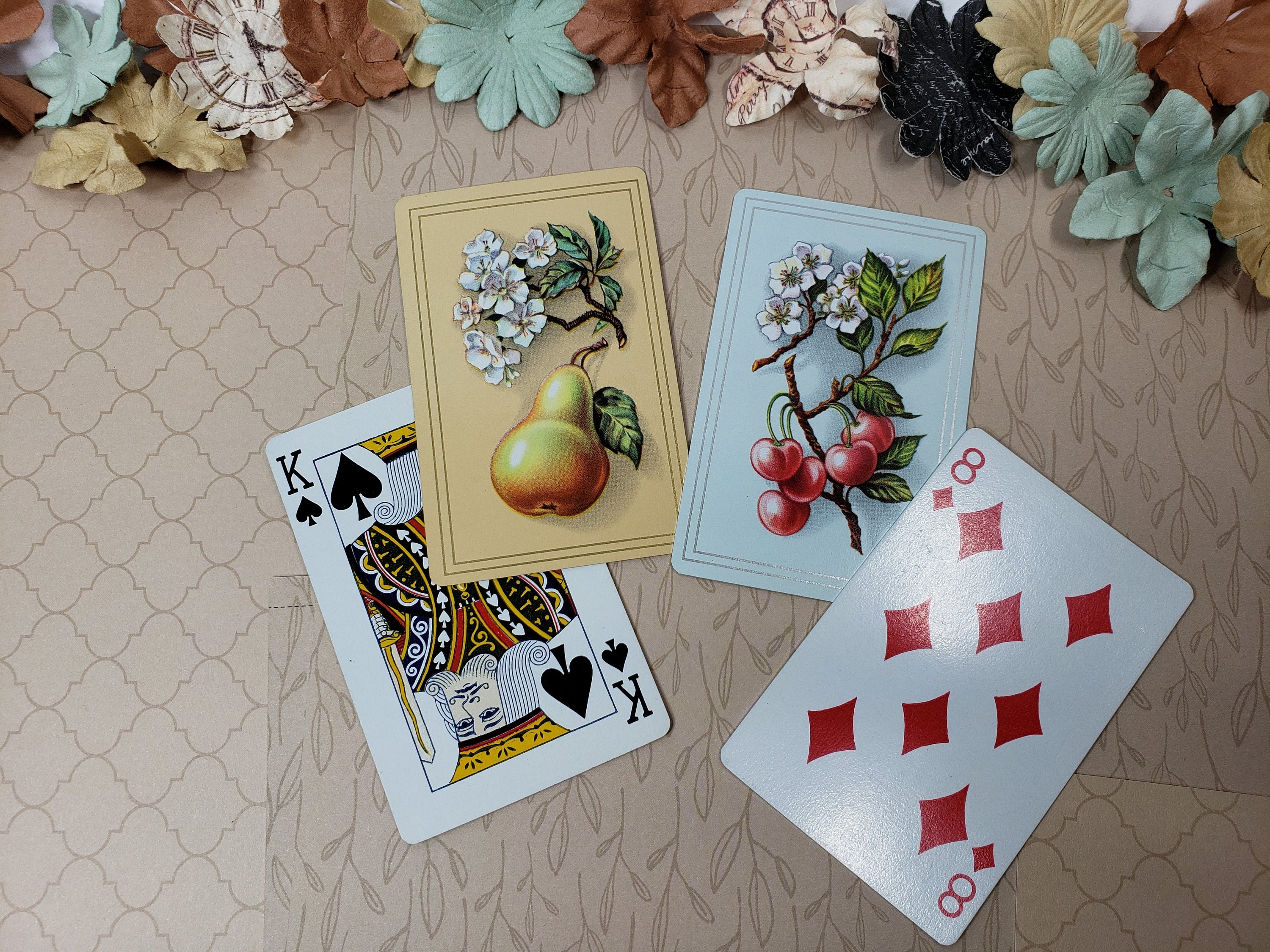 PLAYING CARD BONANZA! 35 Playing Cards for Scrapbooking, Embellishing ...