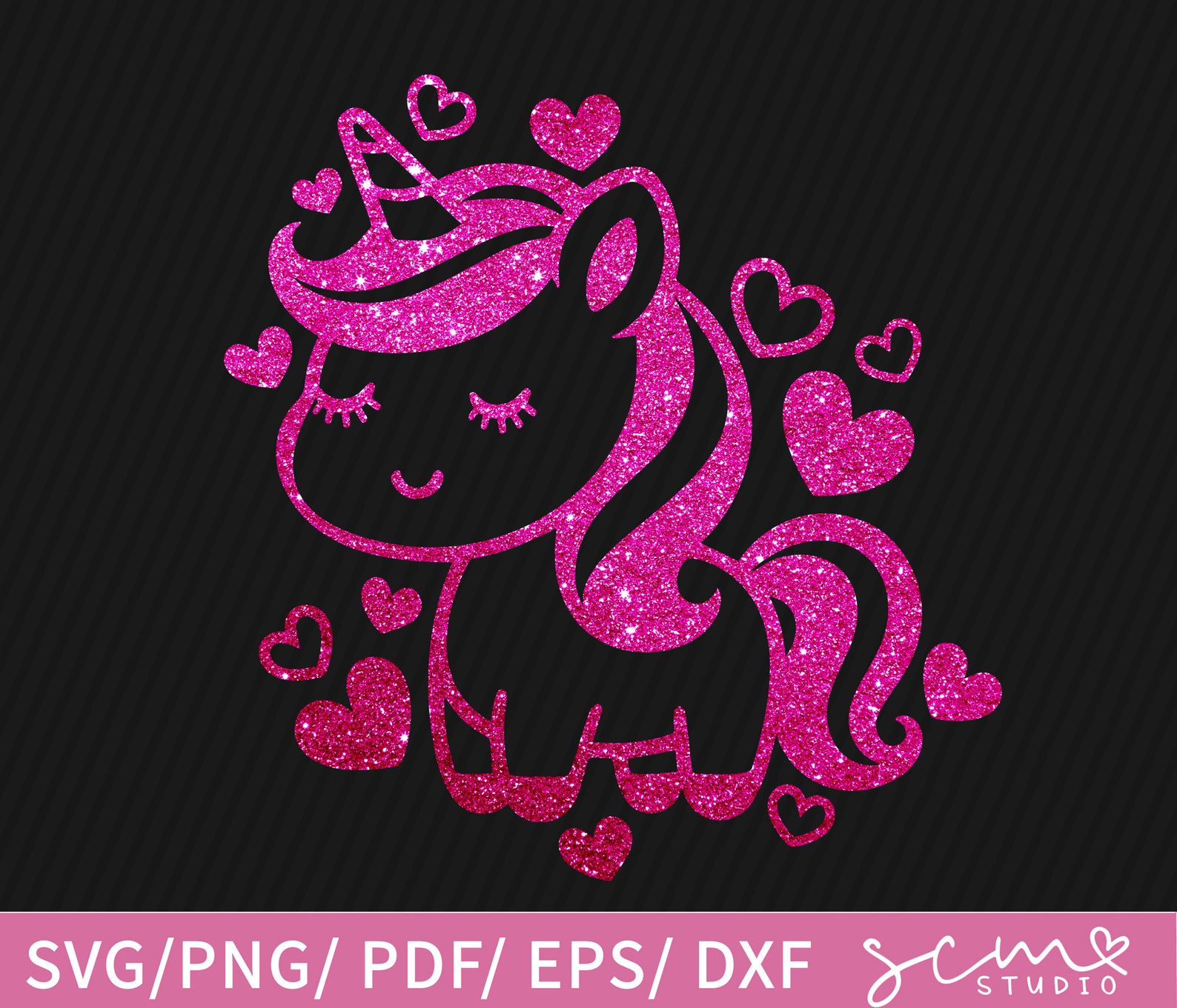 Unicorn SVG, Heart Unicorn Svg, Valentine Unicorn Svg, Baby Unicorn Svg ...