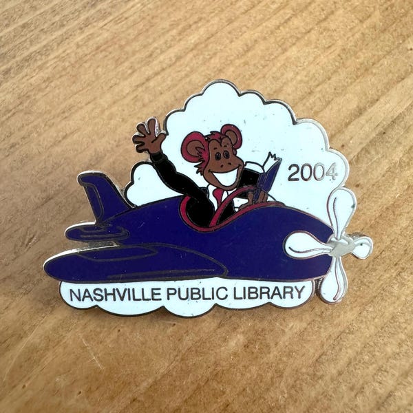 Library Buttons - Etsy