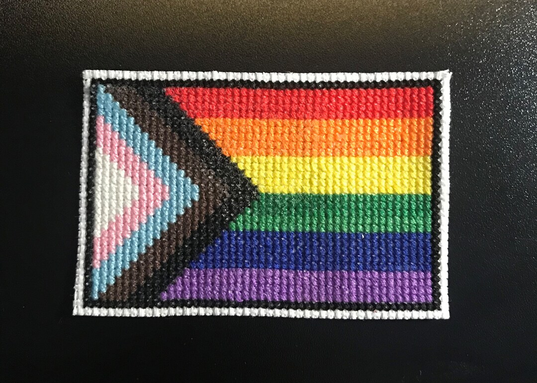 Progress Pride Flag Patch - Etsy
