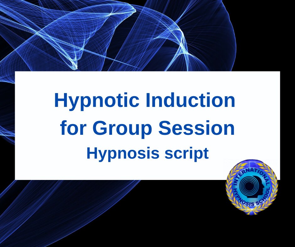 Hypnotic Induction for Group Session Hypnosis Script Instant Download ...