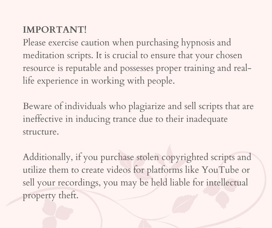 Staircase Hypnotic Induction Hypnosis Script Instant Download ...