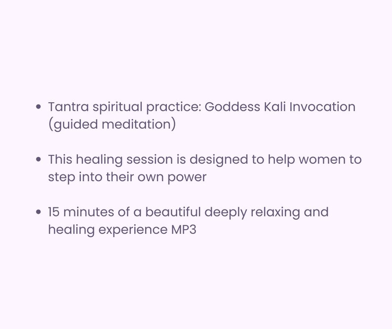 Goddess Kali Invocation Tantric Spiritual Practice Guided Meditation ... Goddess Kali Invocation Tantric Spiritual Practice Guided Meditation ...