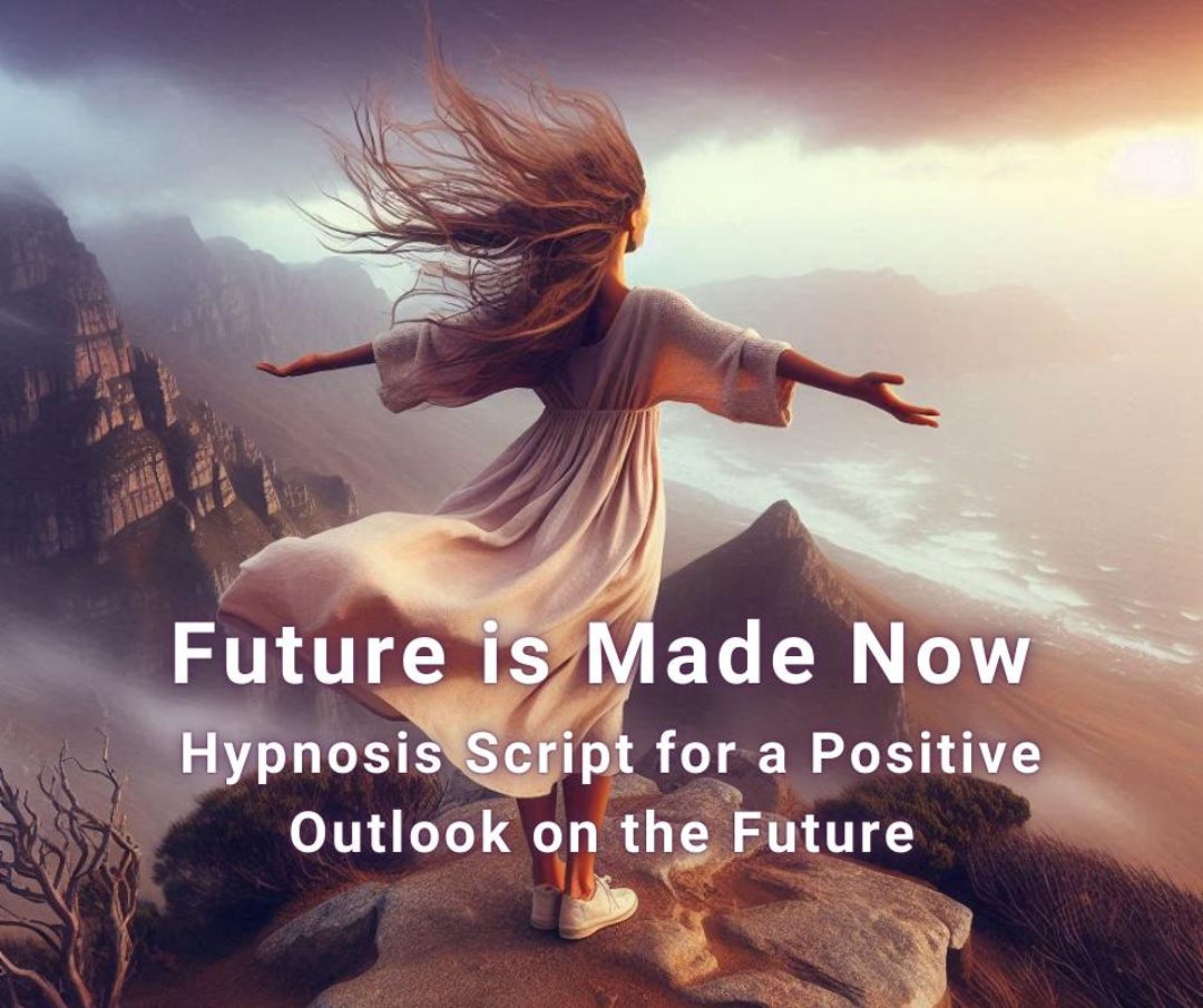 Hypnosis Script for a Positive Outlook on the Future: Future is Made ...