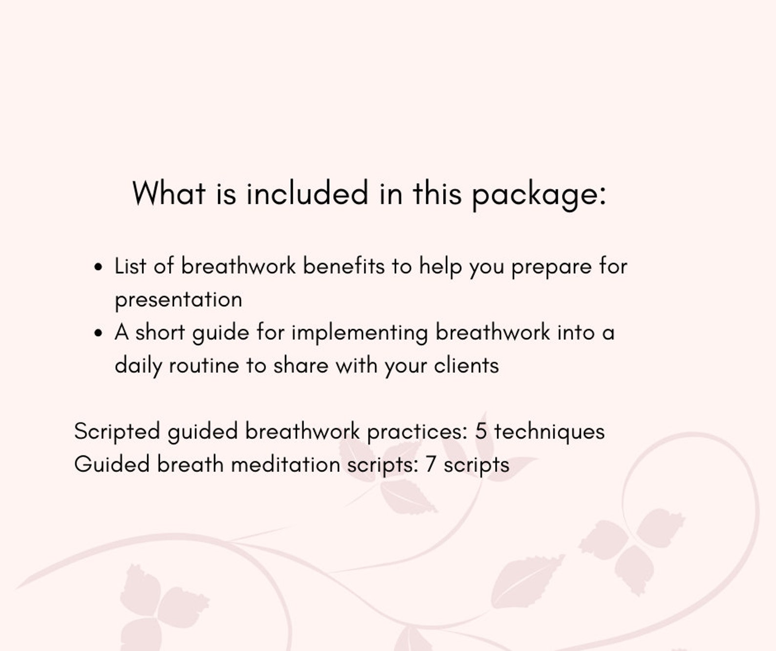 Breathwork Facilitator's Package Scripts and Guides Breath Meditation ...
