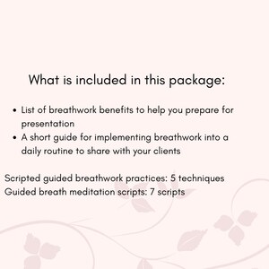 Breathwork Facilitator's Package Scripts and Guides Breath Meditation ...