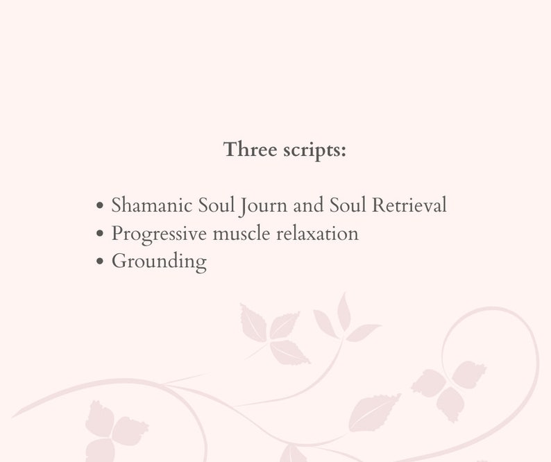 Shamanic Soul Journey & Soul Retrieval Guided Meditation Script Package ...