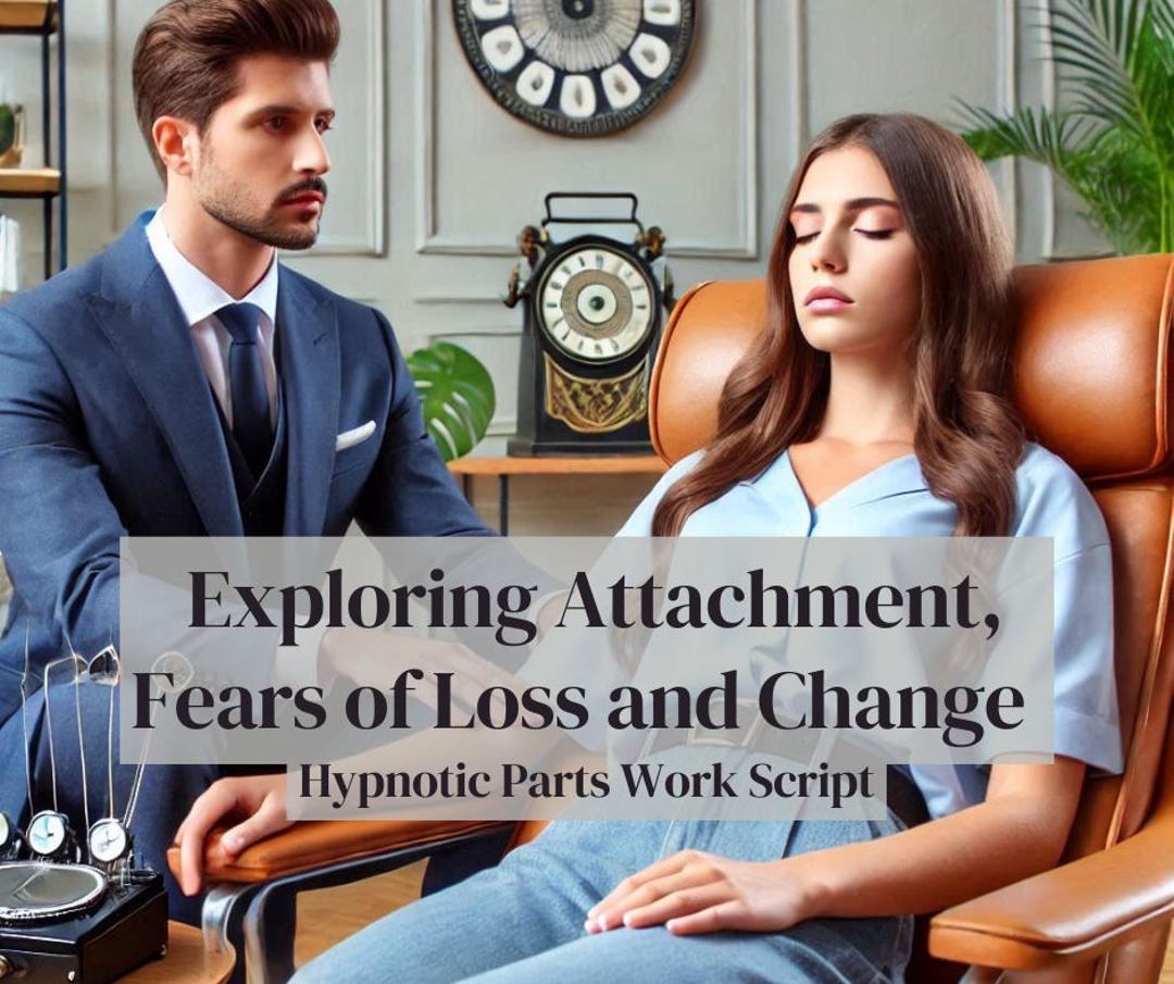 Parts Work Hypnotherapy Script II Exploring Attachment, Fears of Loss and Change II ...