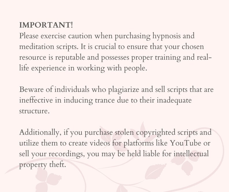 Hypnosis Script for Overcoming Financial Self-sabotage PARTS THERAPY Professionally Written Full ...