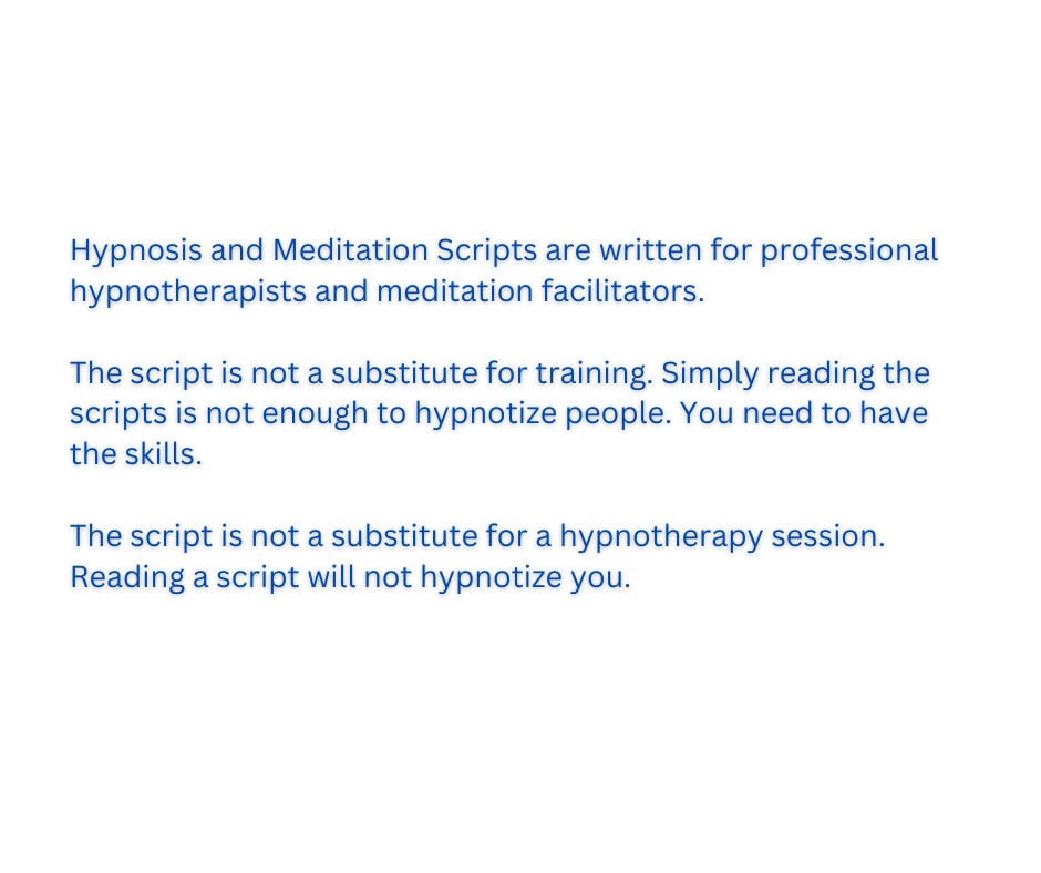 Hypnosis Script: Unlock Your Full Potential Interlagalactic - Etsy