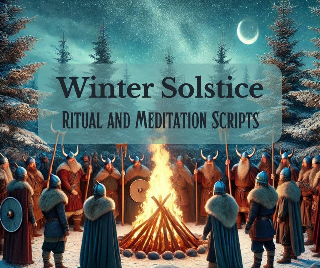 Shamanic Winter Solstice Ritual and Meditation Scripts - Etsy
