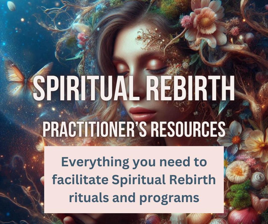 Spiritual Rebirth Done-for-you Package Practitioners Resources Bundle ...
