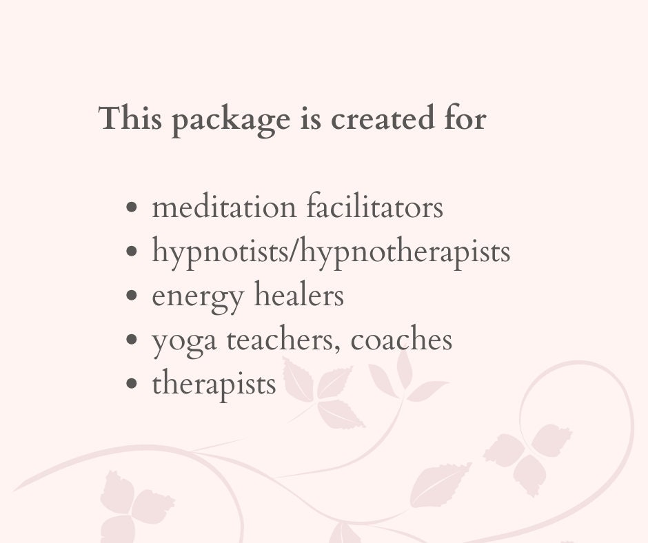 Breathwork Facilitator's Package Scripts and Guides Breath Meditation ...