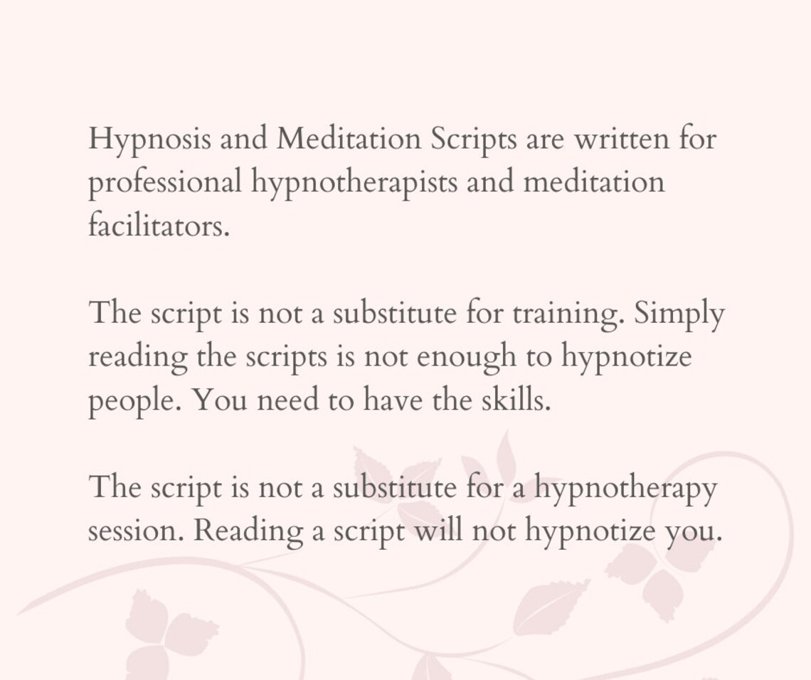 Staircase Hypnotic Induction Hypnosis Script Instant Download ...