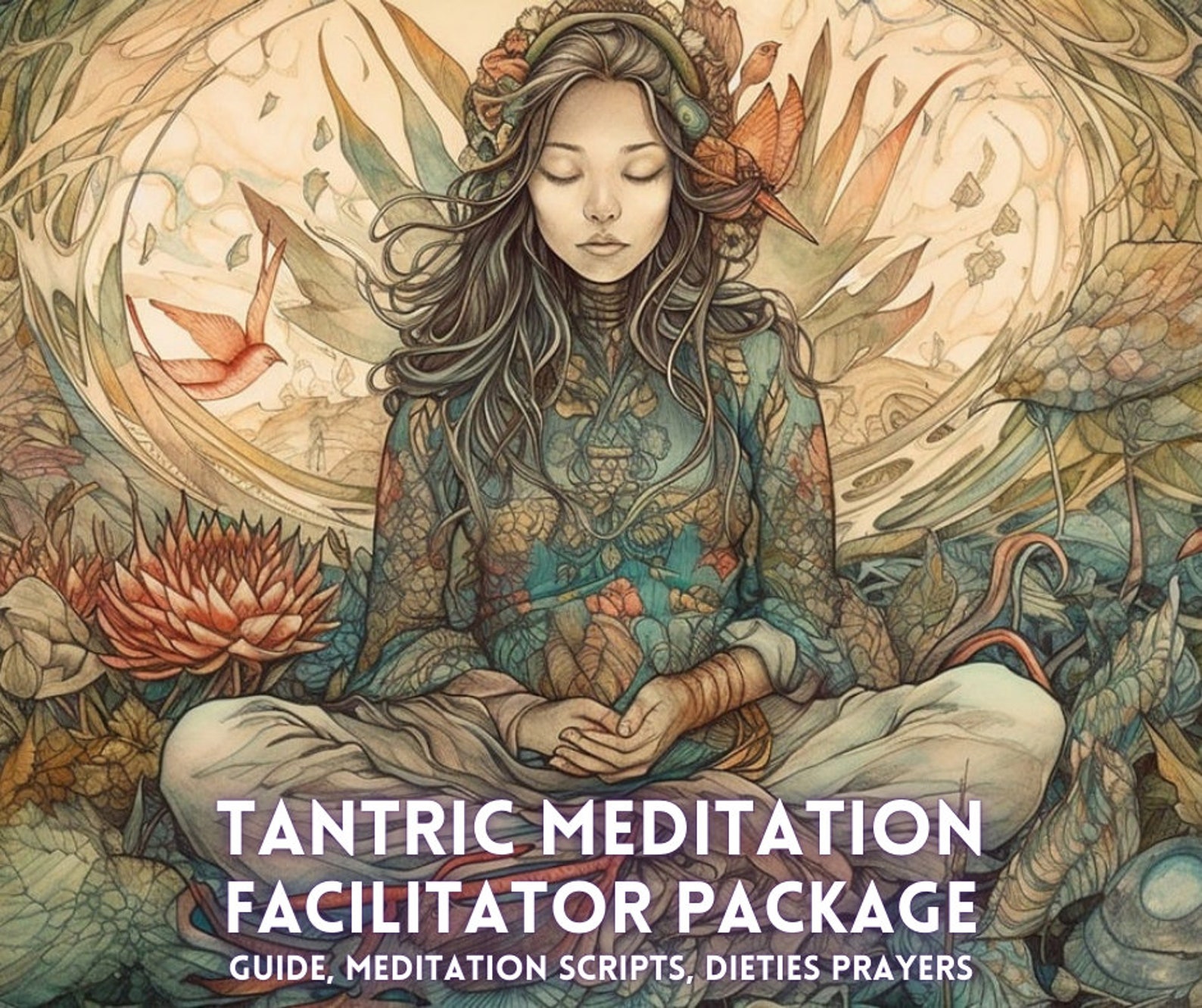 Tantra Meditation Facilitator Package: Guide, Meditation Scripts ...