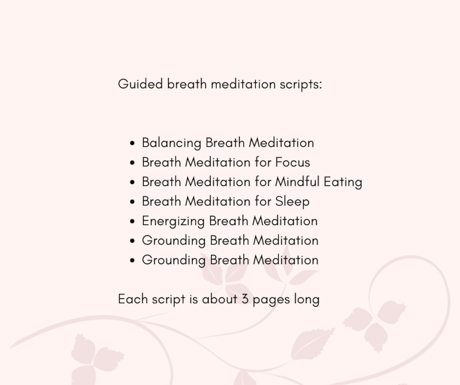 Breathwork Facilitator's Package Scripts and Guides Breath Meditation ...