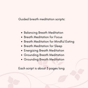 Breathwork Facilitator's Package Scripts and Guides Breath Meditation ...
