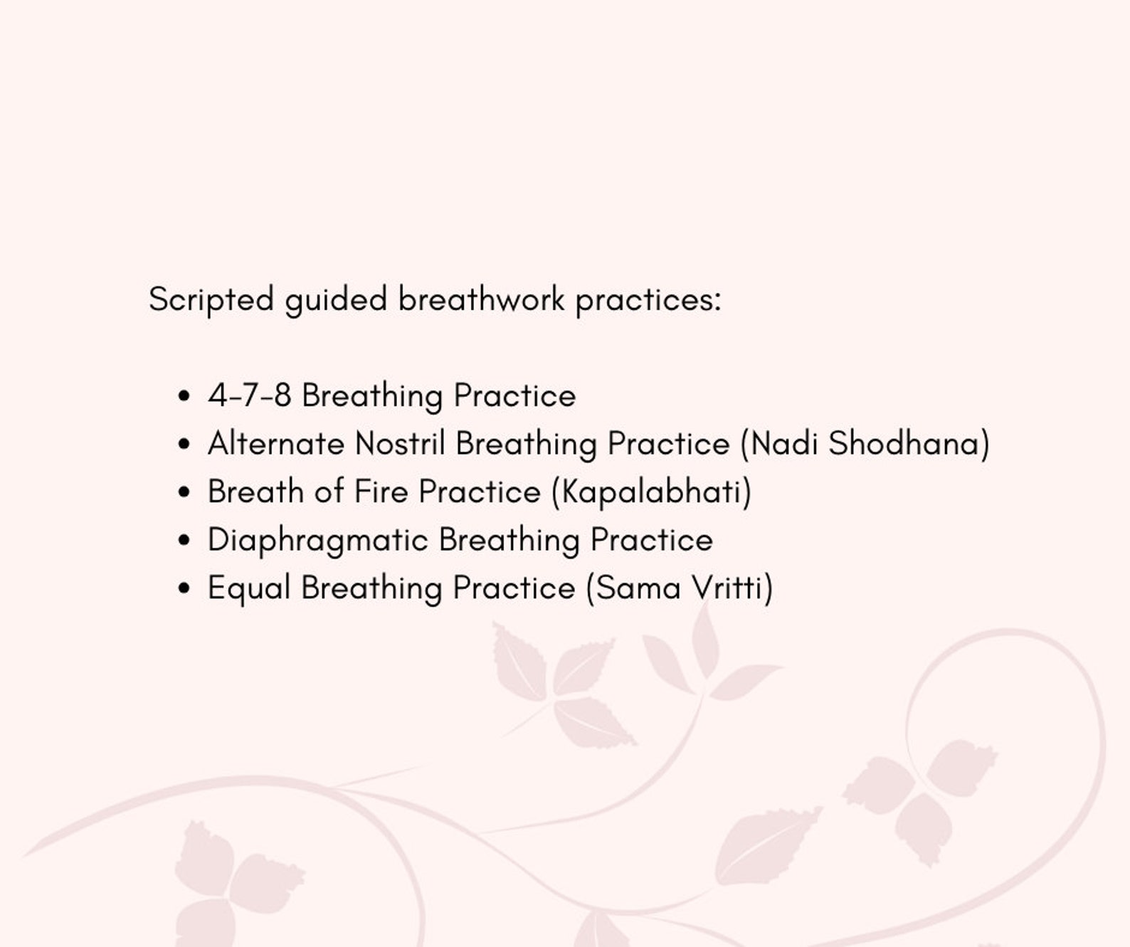 Breathwork Facilitator's Package Scripts and Guides Breath Meditation ...
