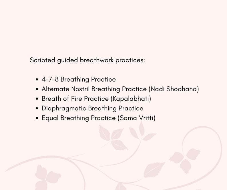 Breathwork Facilitator's Package Scripts and Guides Breath Meditation ...