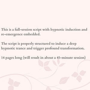 Hypnosis Script Enhanced Memory Parts Therapy Transformative Hypnotherapy - Etsy