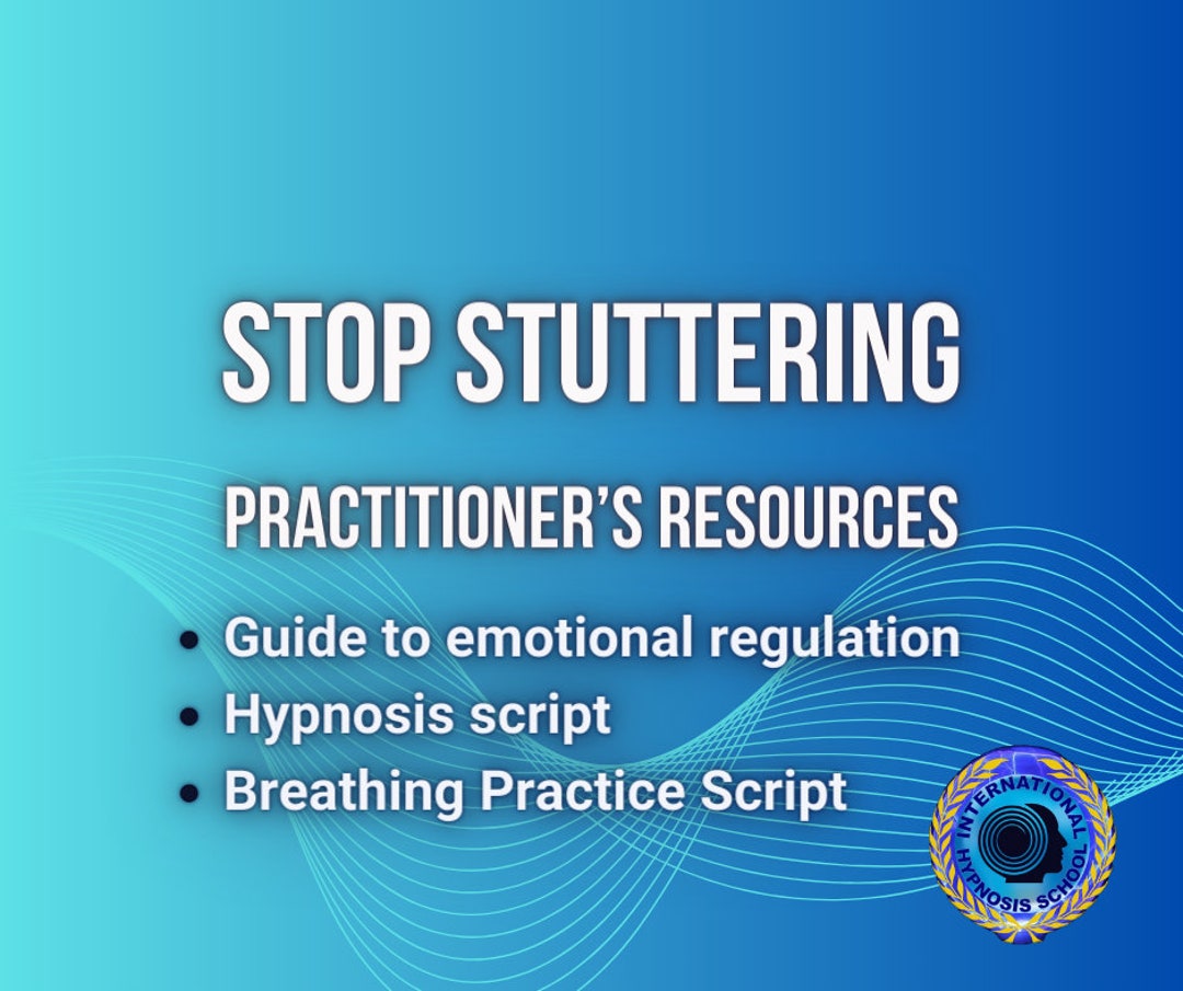 Bundle of 2 Hypnosis Scripts and Guide for Stopping Stuttering ...
