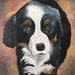 Fuzzy Face, Pet Portrait, Acrylic Painting, Custom Dog Painting, Unique ...