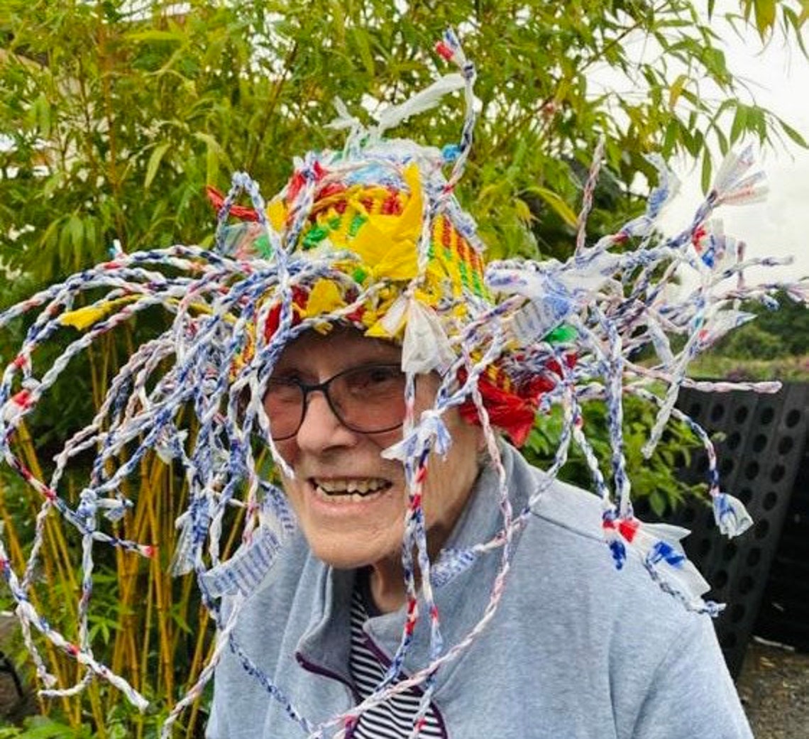 Eco Recycled Eccentric Funky Crazy Hat for the Coronation (or Any Day ...