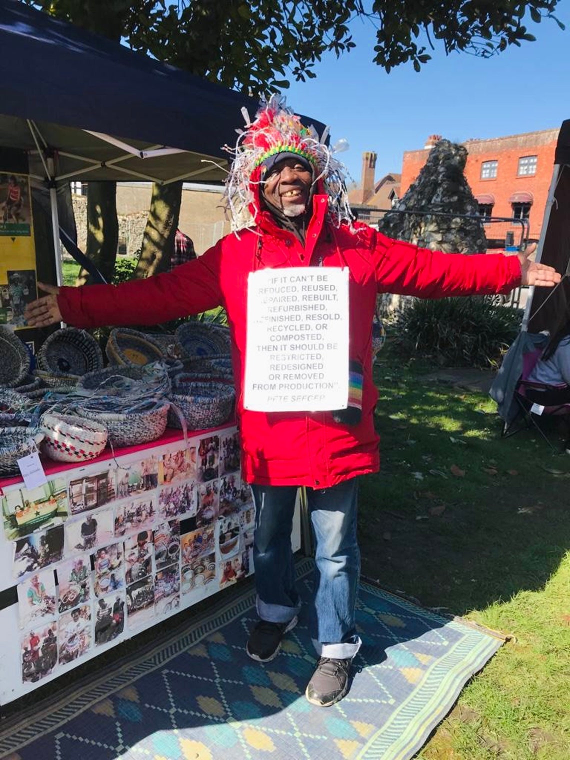 Eco Recycled Eccentric Funky Crazy Hat for the Coronation (or Any Day ...