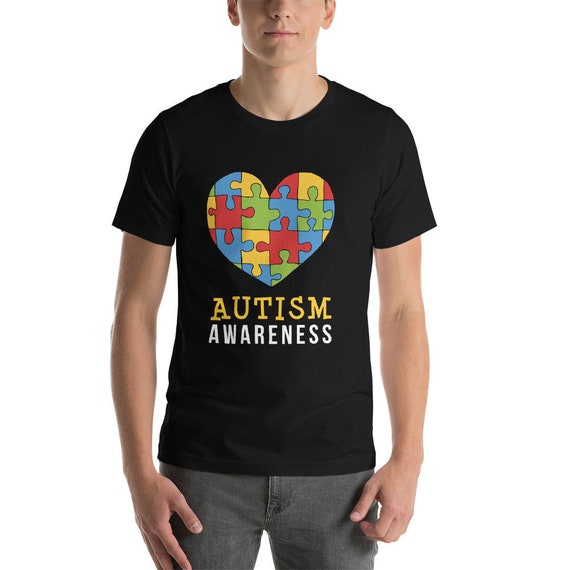 Autism Society Gift Autism Awareness Short Sleeve Unisex | Etsy