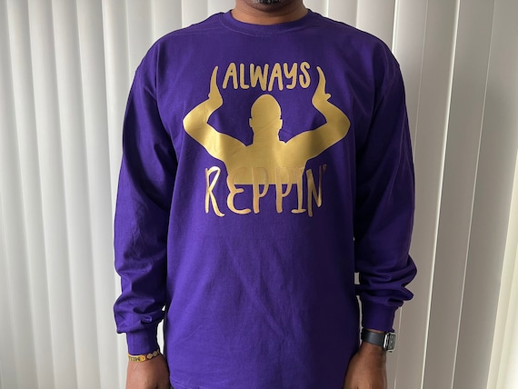 Fraternity Always REPPIN/ Short and Long Sleeved - Etsy