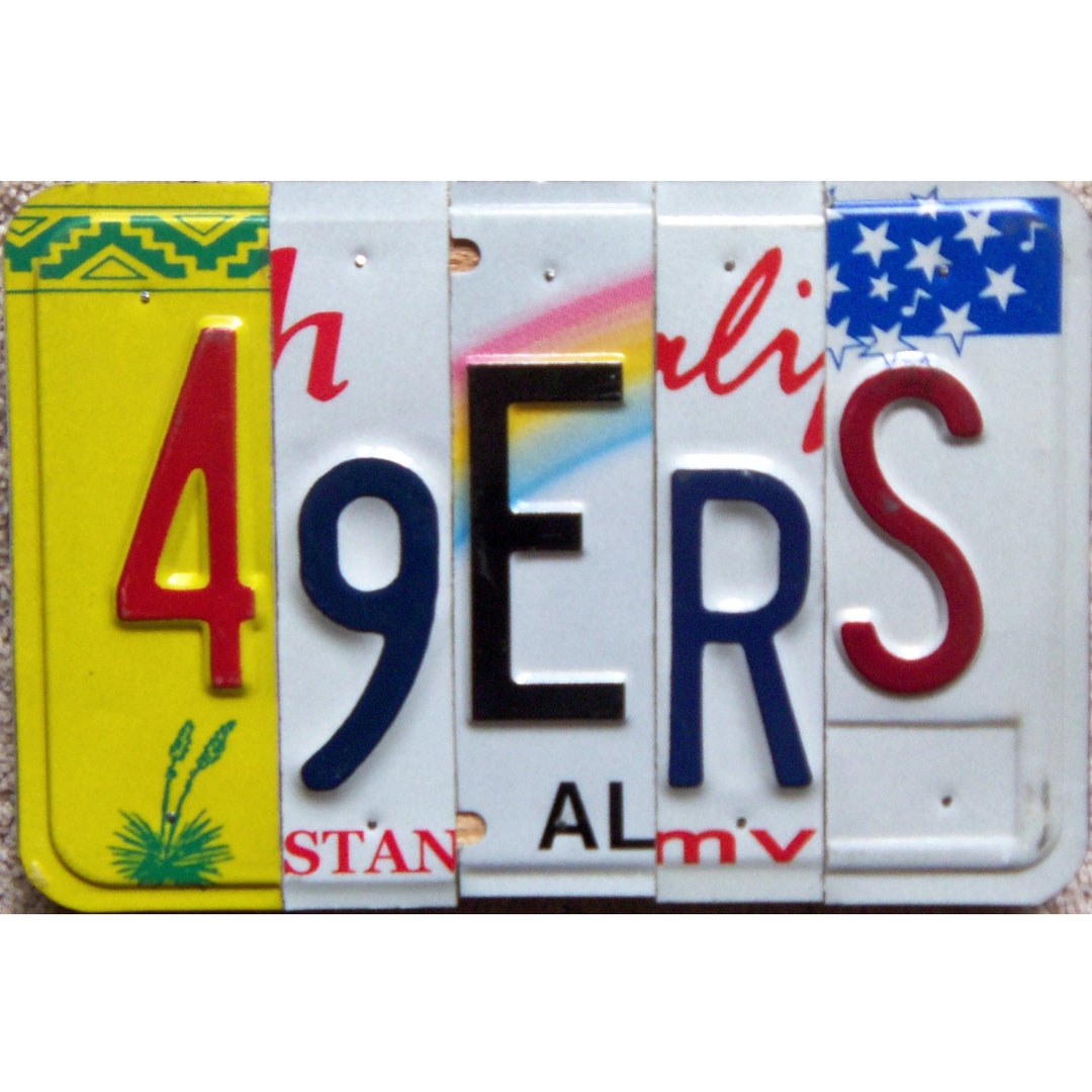 Custom Made Relax License Plate Letter Sign - Etsy