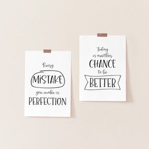 Positive Affirmation Printable Posters, Classroom Decor Bundle, Growth ...