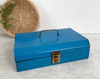 Industrial Metal Box - Etsy