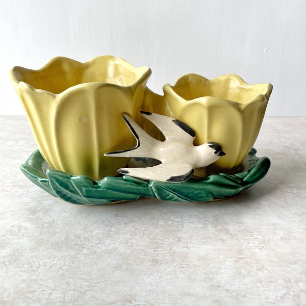 Mccoy Bird Tulip Planter - Etsy