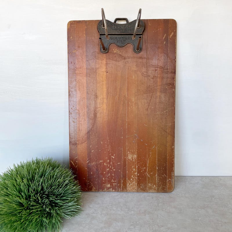 Vintage Clipboard - Etsy