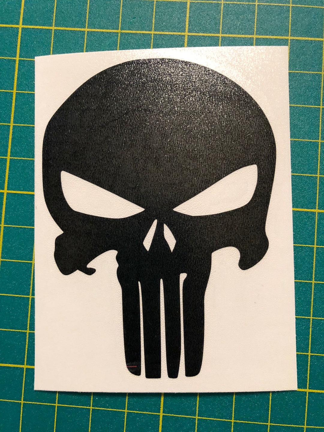 Punisher Skull Vinyl Decal Sticker Multiple Sizes and Colors - Etsy
