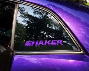 Dodge Challenger SHAKER Vinyl Decal - Etsy