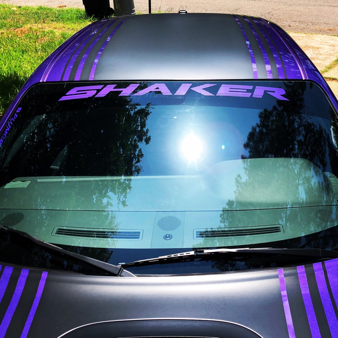Dodge Challenger SHAKER Vinyl Decal - Etsy
