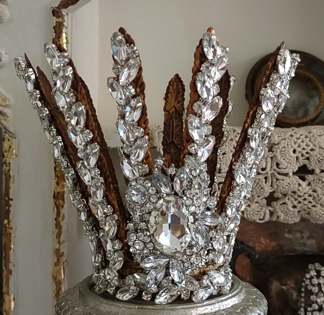 Crown, Jeweled Crown - Etsy
