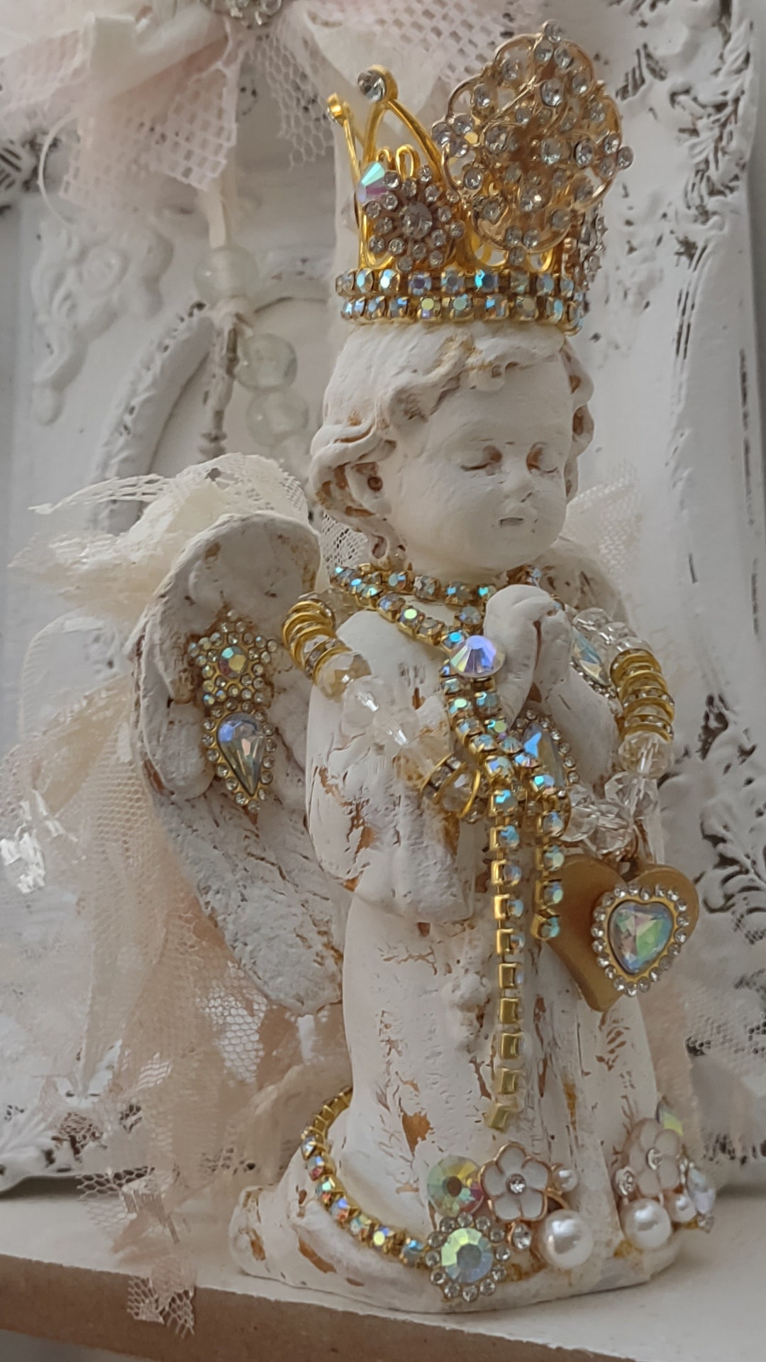 Angel Statue, Angel Figurine, Praying Angel - Etsy