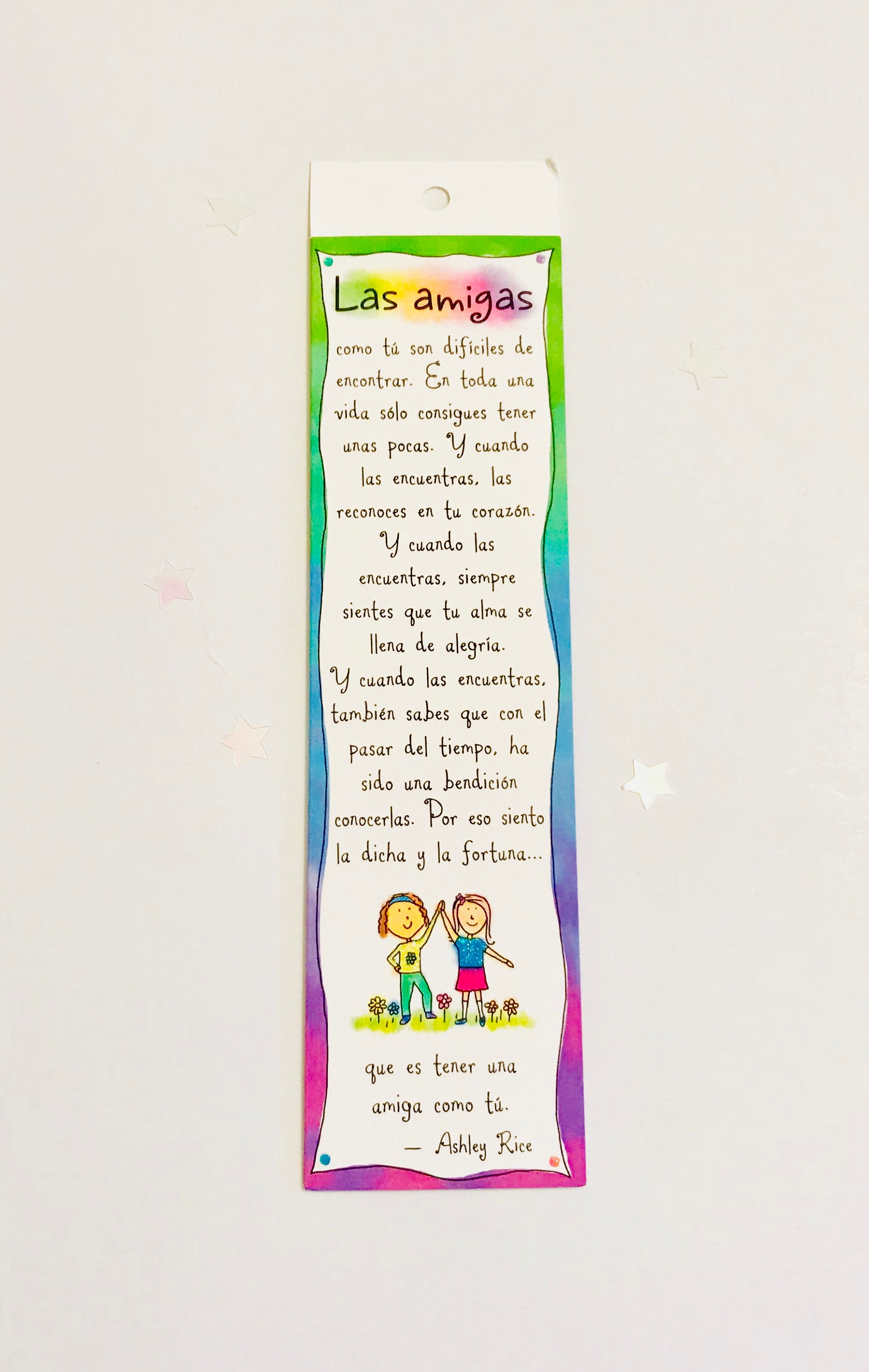 Spanish Friendship Poems