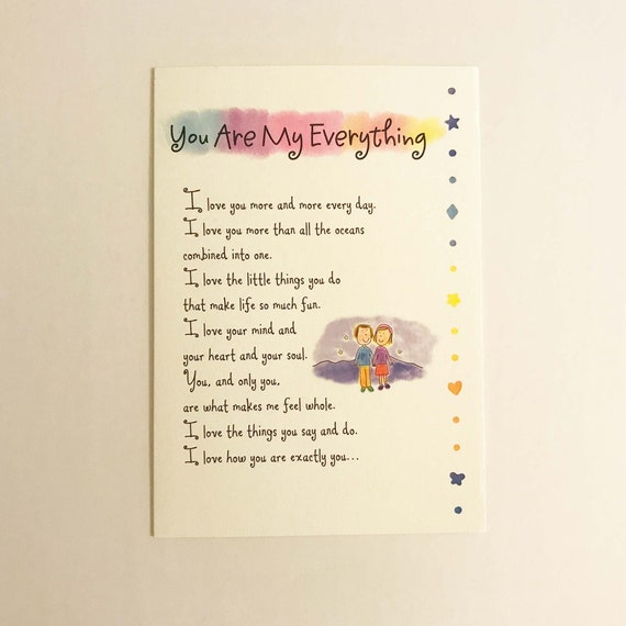 Your My Everything Poems