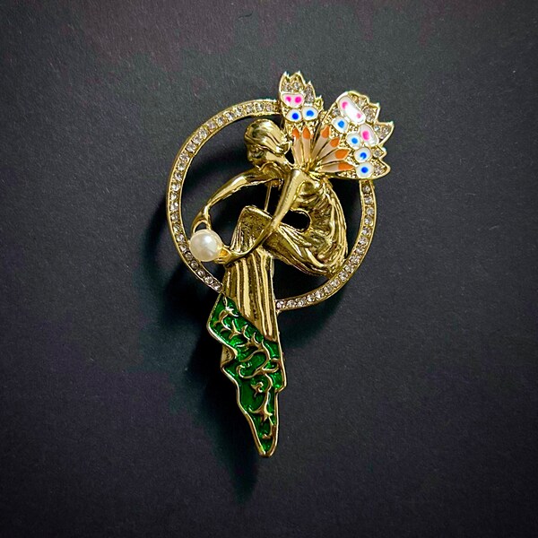 Fairy Brooch - Etsy