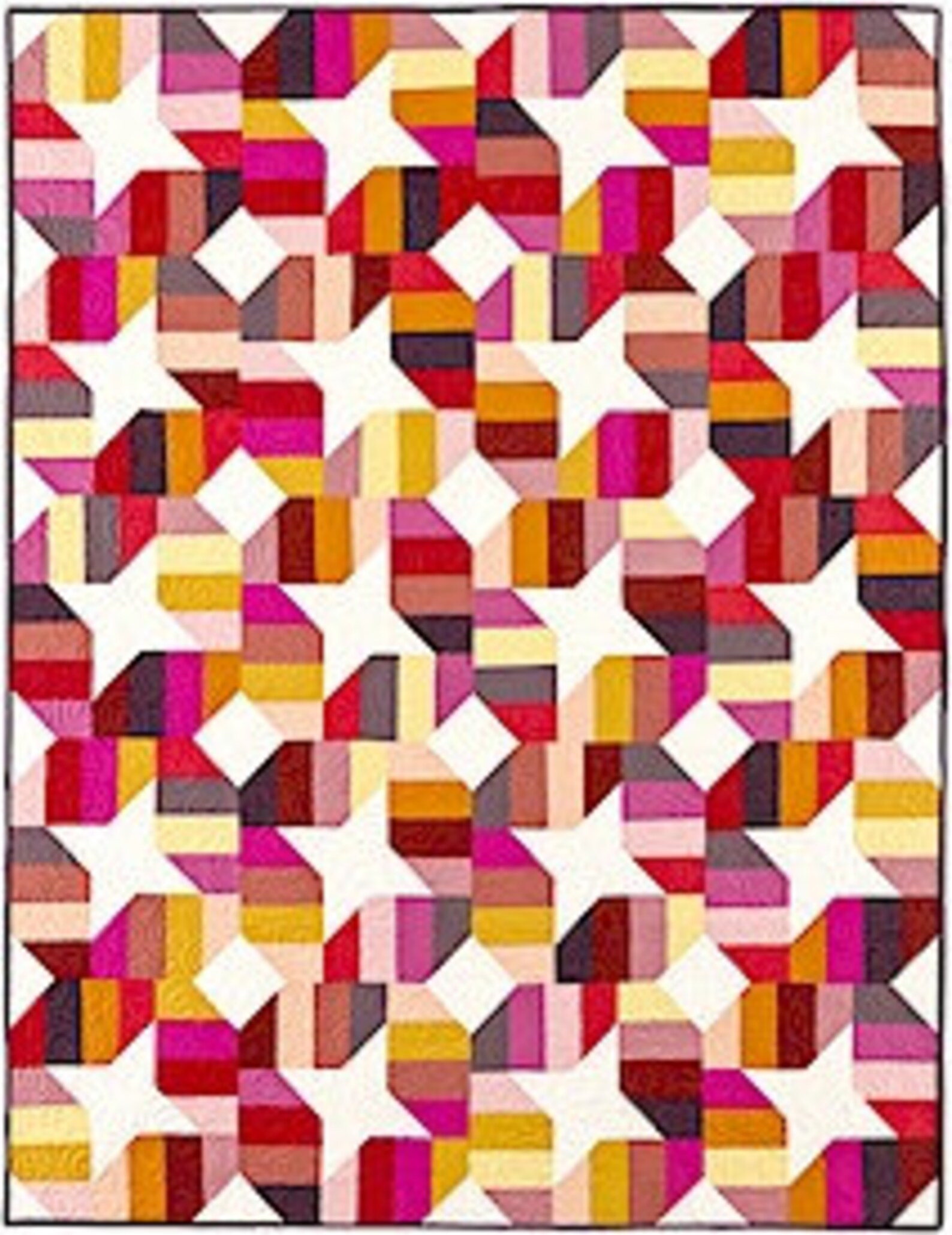 Nancy Rink - Strip-it Quilt - Series 2 - ST07-0006 - Fire Quilt KIT - Etsy