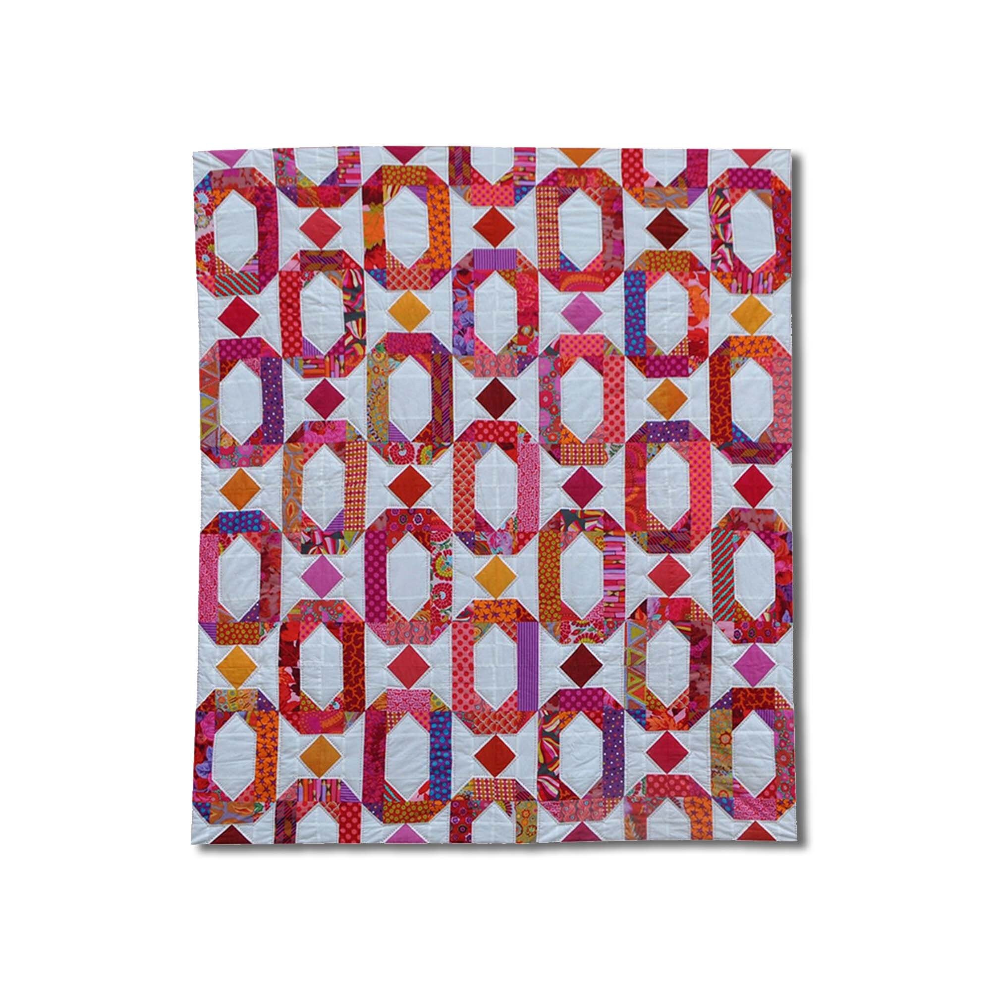 Chain of Fools Throw Quilt Kit - Etsy