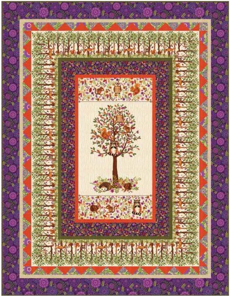 Enchanted Forest Quilt KIT - Etsy